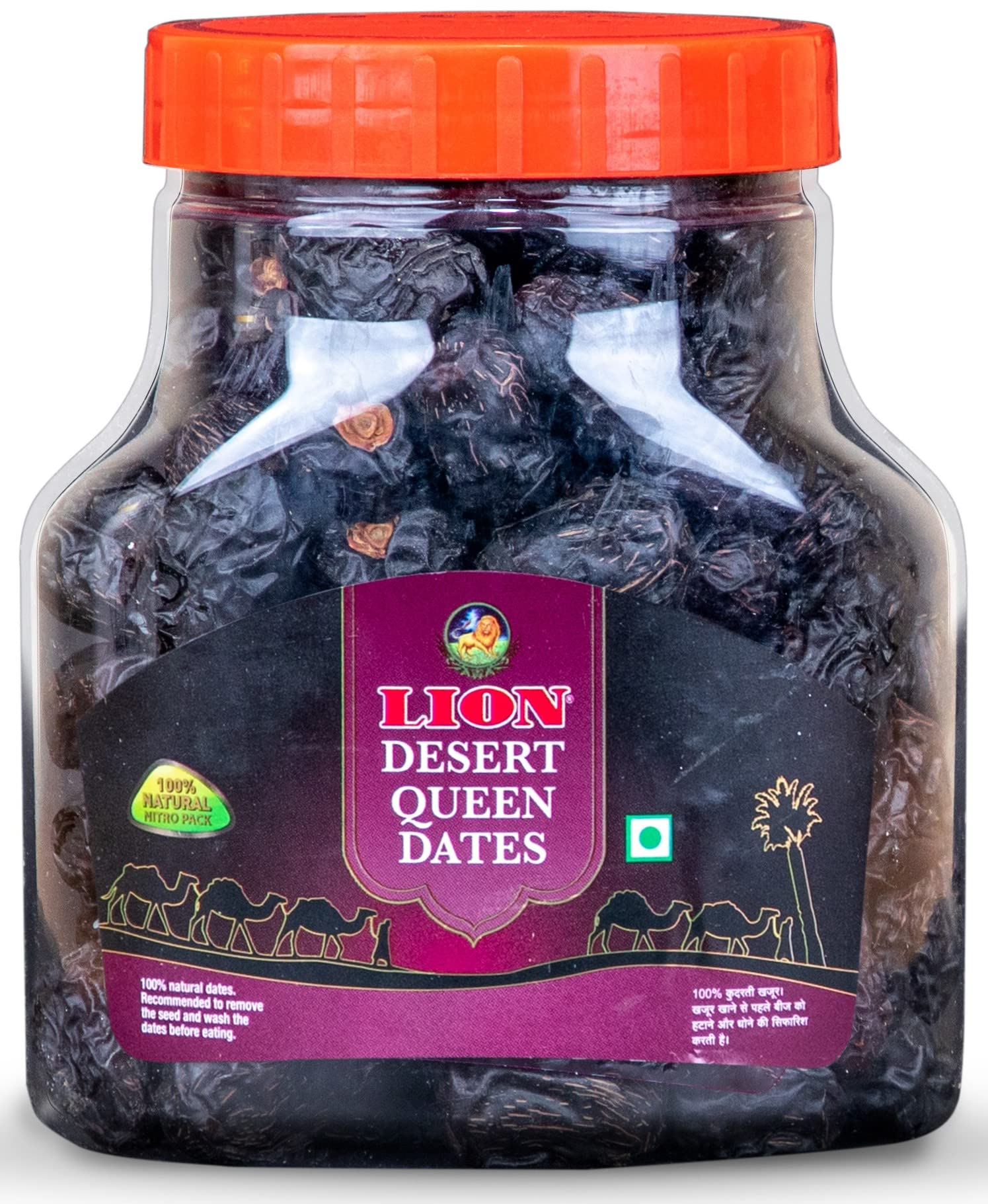 Buy Lion Desert Queen Dates 1 KG - Ajwa dates original - y & tious ...