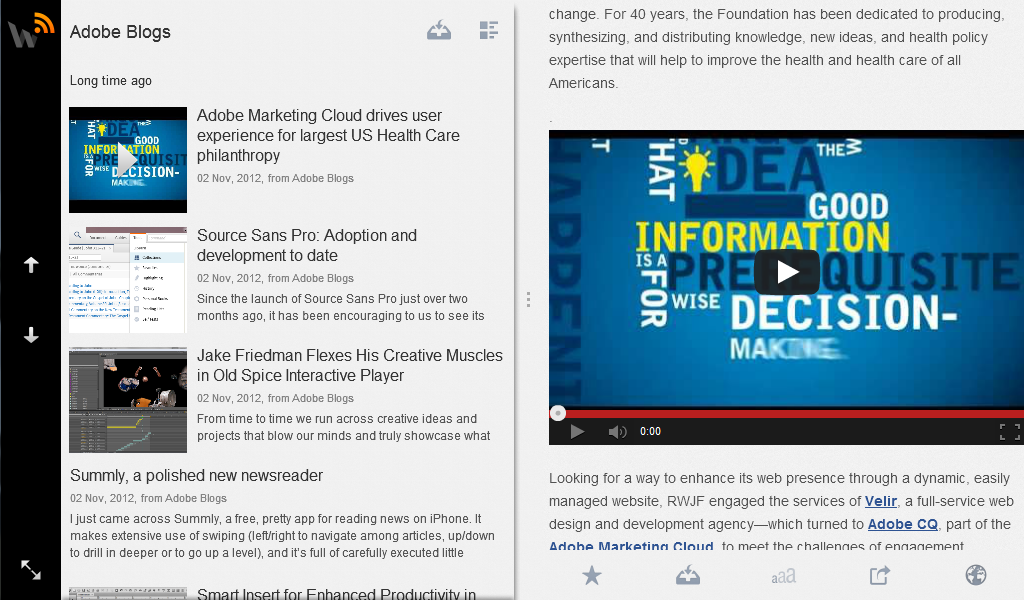 WebReader News RSS Reader - App on Amazon Appstore