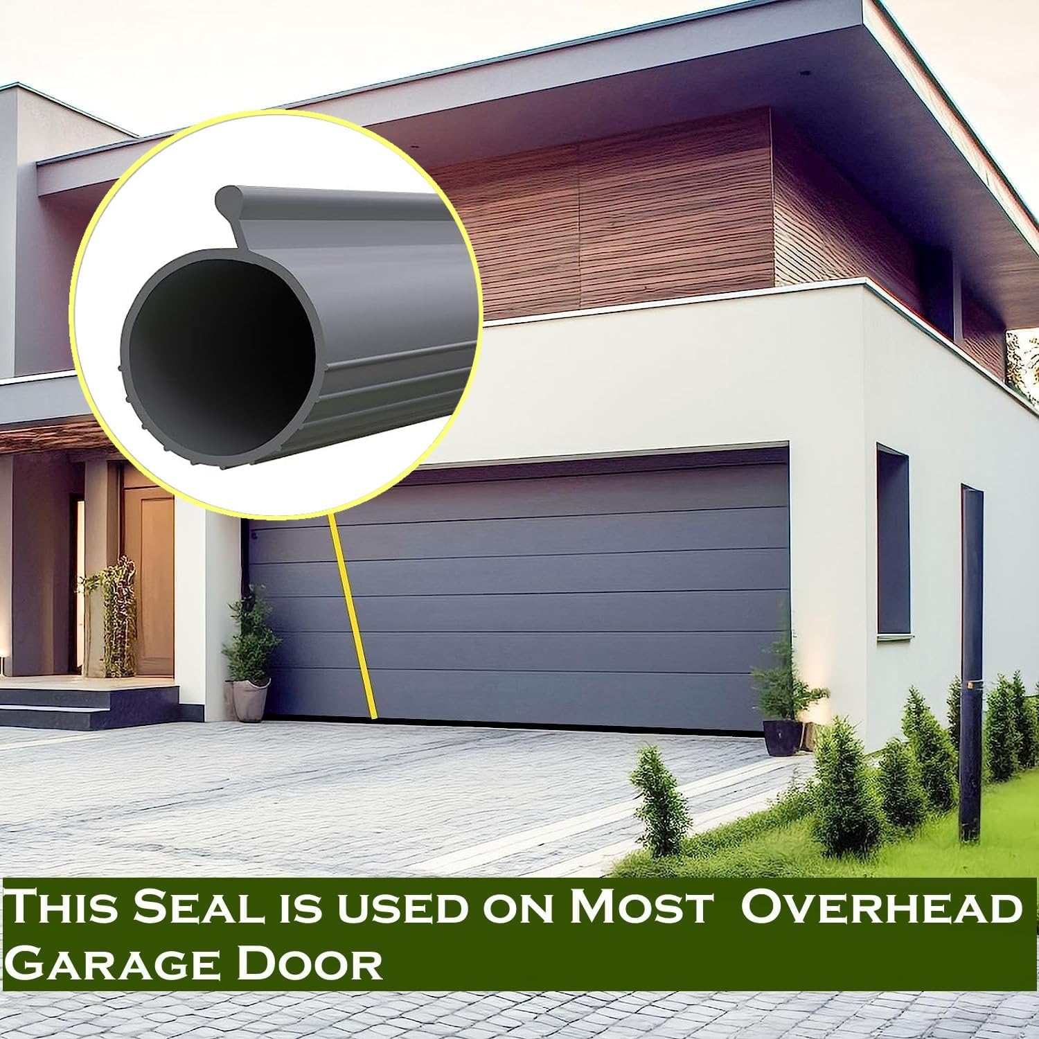Snapklik.com : P-Bulb Garage Door Bottom Seal, Overhead Door Bottom ...