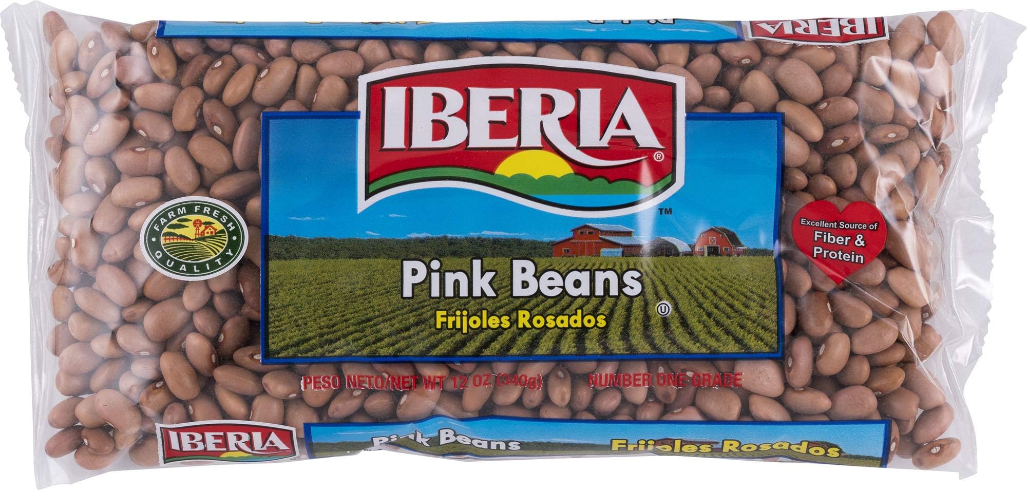 Amazon.com : Iberia Pink Beans, 12 oz (Pack of 24) Individually ...
