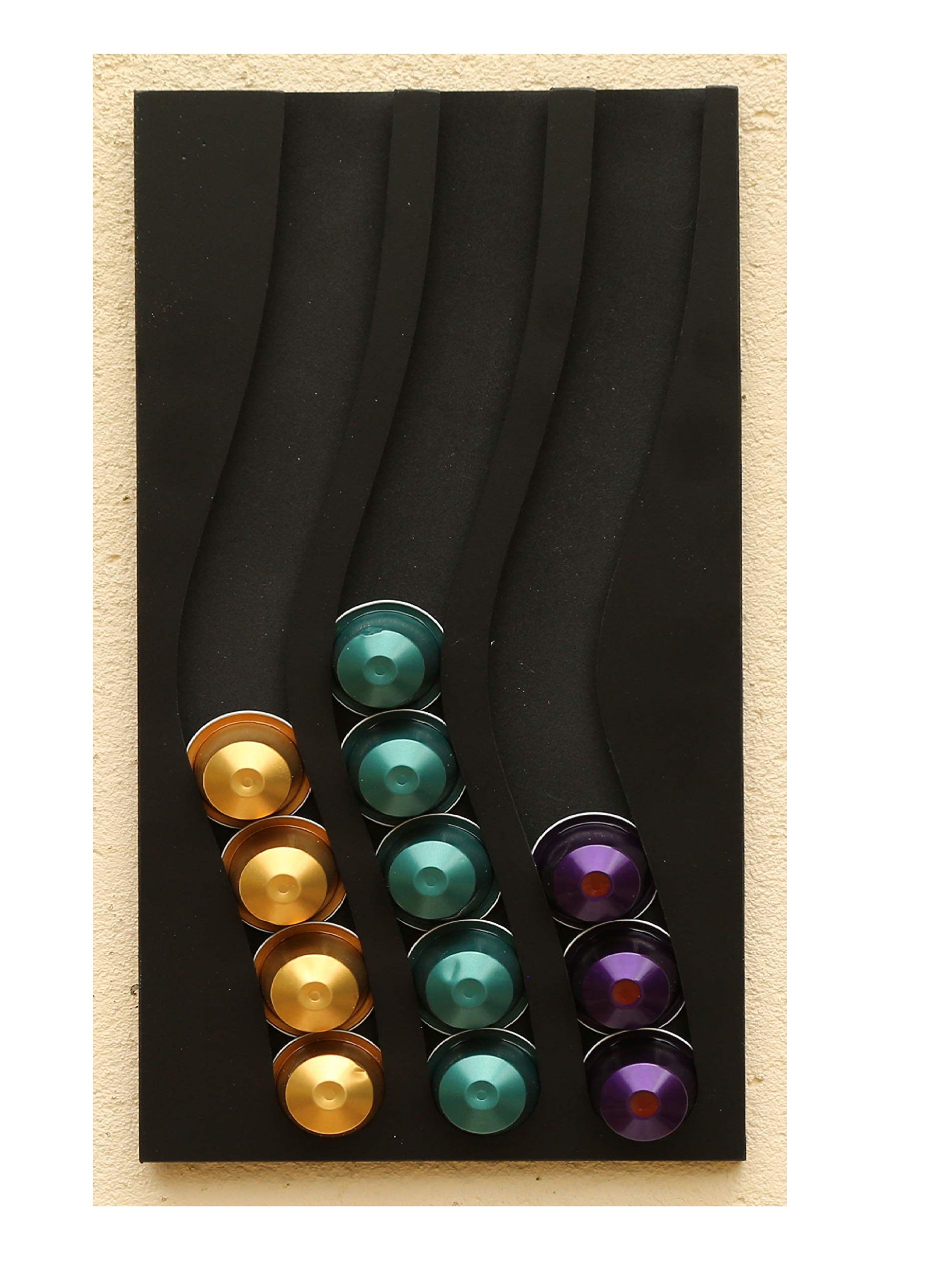 Capsule Dispenser, Capsule Holder, Wall Holder for 30 Capsules ...