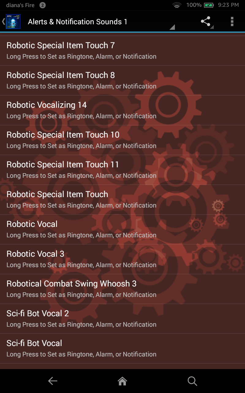 Epic Robotic Sounds and FX - over 110 sounds of robots, sic-fi and the ...