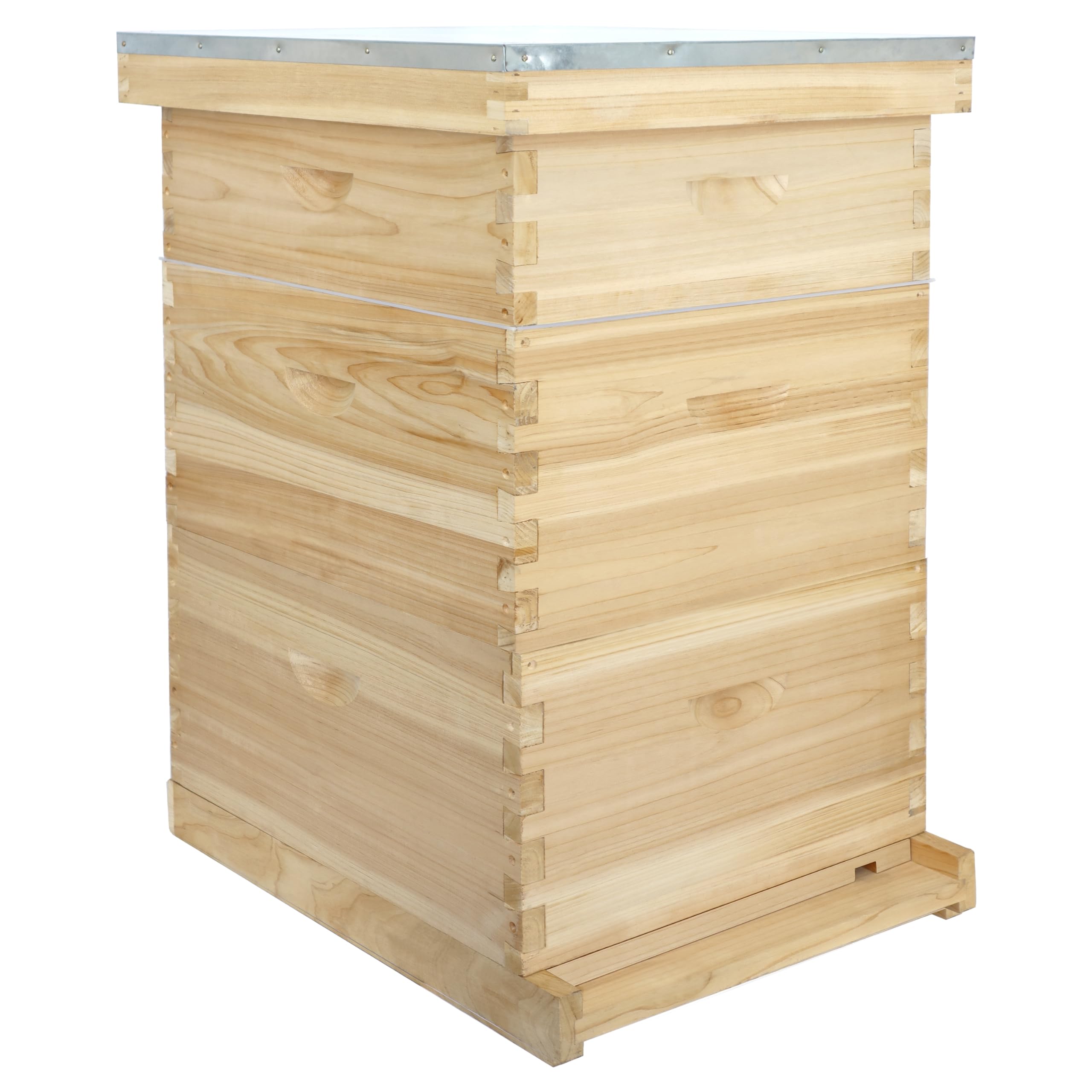 Amazon.com: 10 Frame Bee Hive, Complete Beehive Starter Kit Includes 2 ...