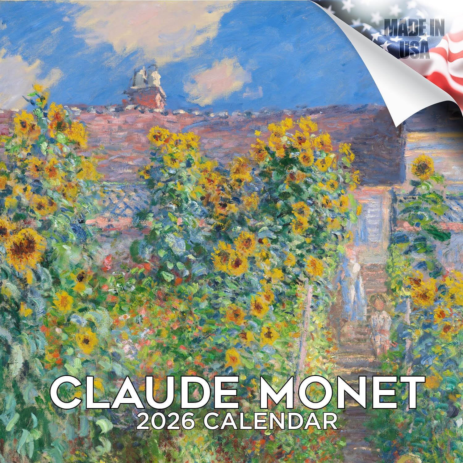 Amazon.com : 2025 2026 Claude Monet Calendar - Fine Art Monthly Wall ...