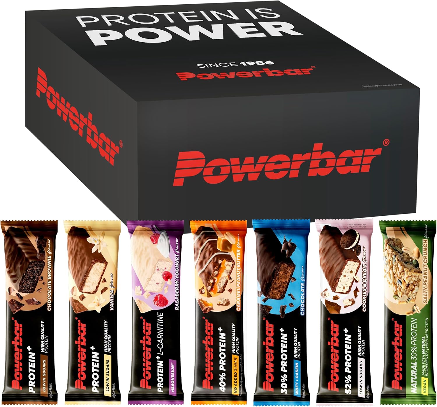 Powerbar - Protein Multiflavour Box - 14 Powerbar Bars : Amazon.de ...