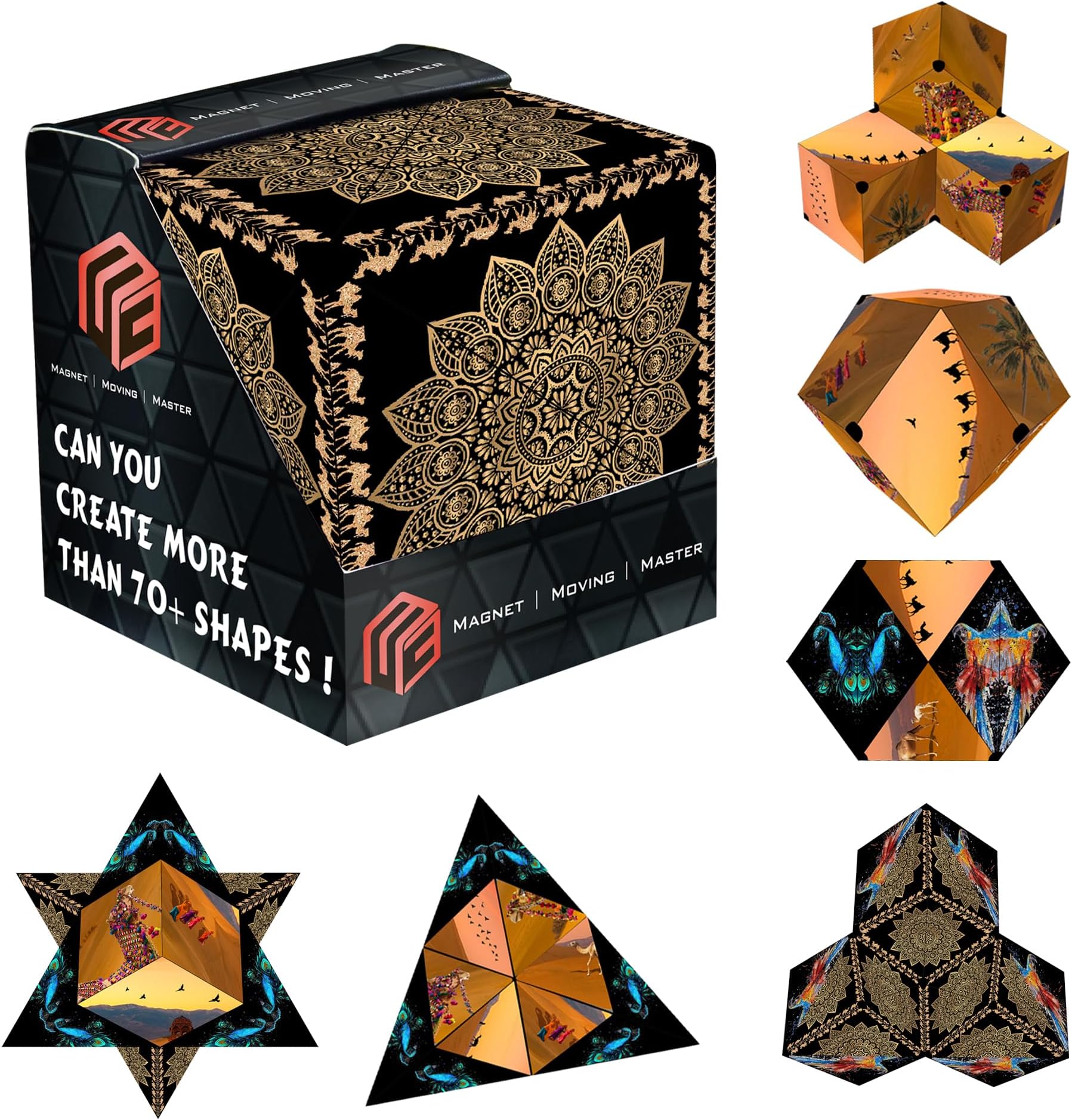 Tangiwi Shape Shifting Magnetic Infinity Cube, Kids : Amazon.in: Toys ...