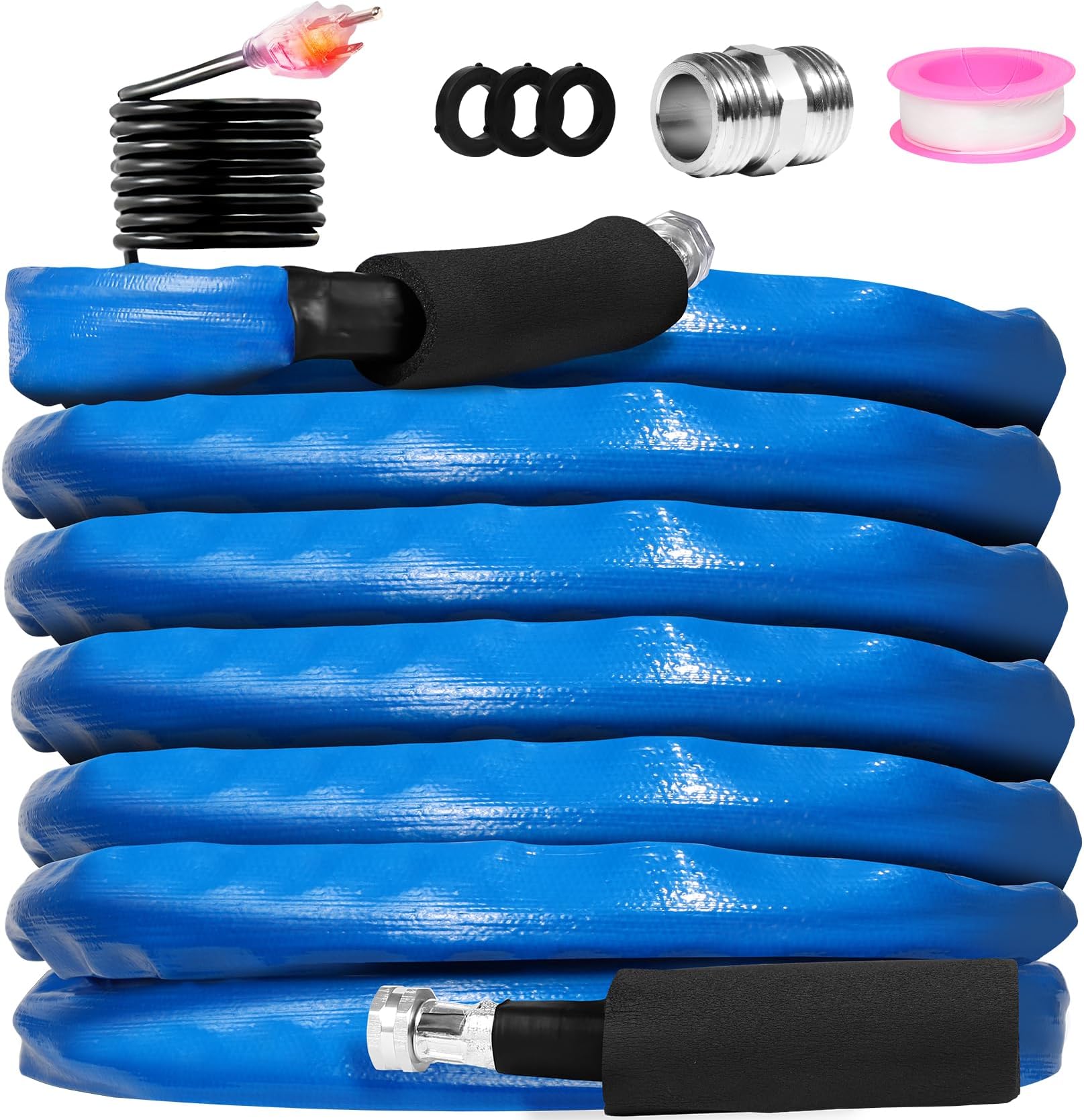 Amazon.com: Heated Water Hose for RV 15FT,Heated Drinking Water Hose ...