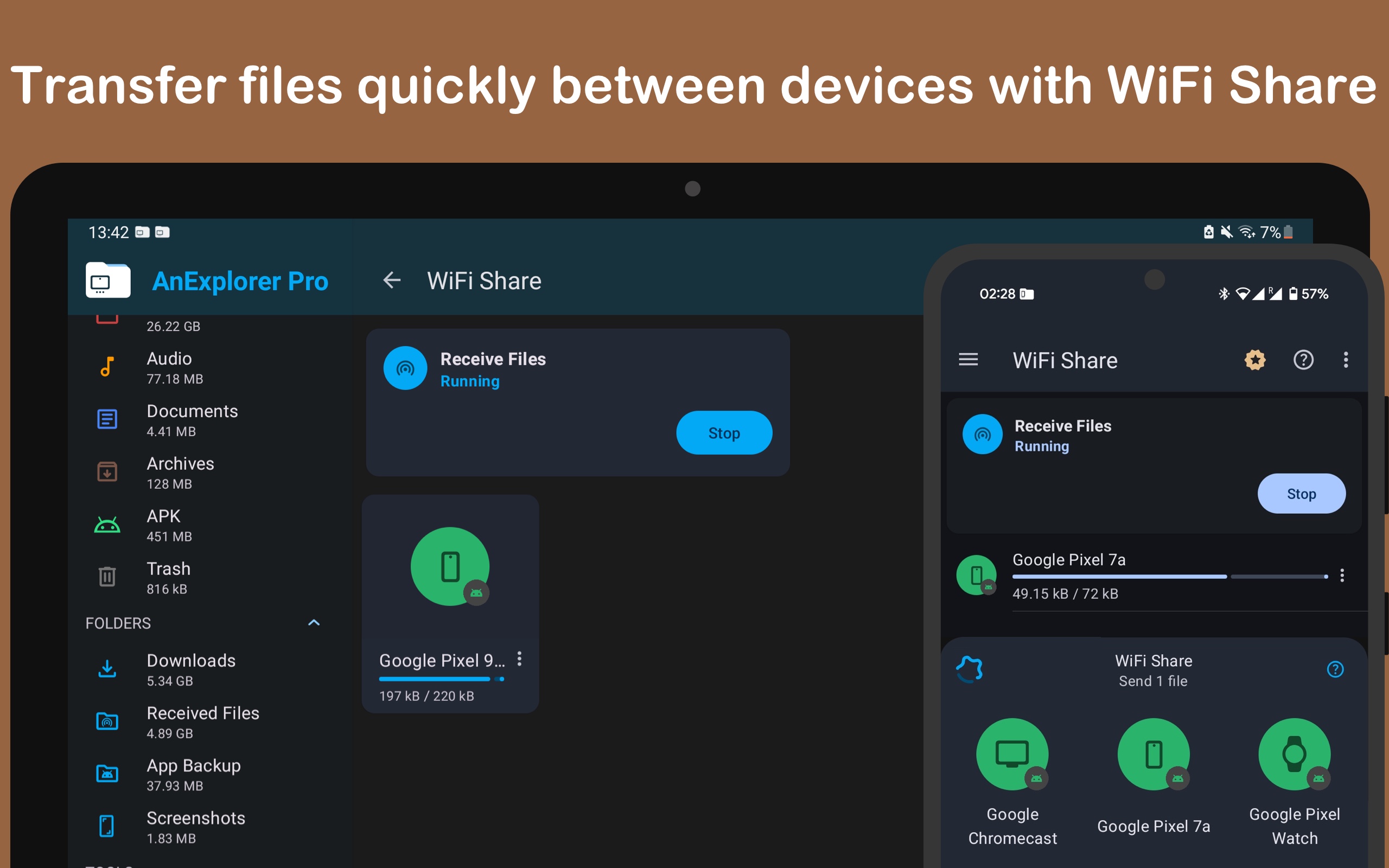 AnExplorer Fire TV File Manager Pro - Share File Transfer, File ...