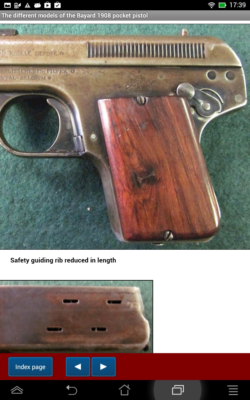 BAYARD PISTOL 1908 EXPLAINED - App on Amazon Appstore