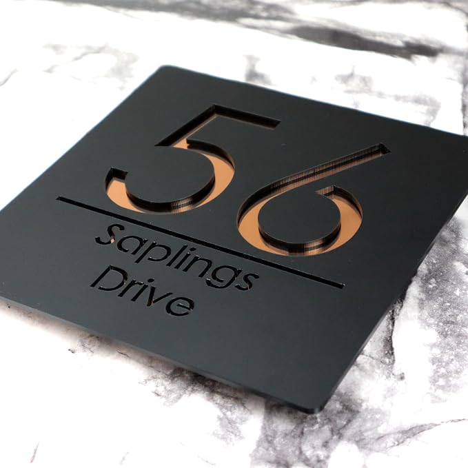 K Smart Sign | Bellissima S1 F31 | 180mm x 180mm | Acrylic 3d Laser Cut ...