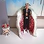 Amazon.com: Barbie The Movie Collectible Ken Doll Wearing Big Faux Fur ...
