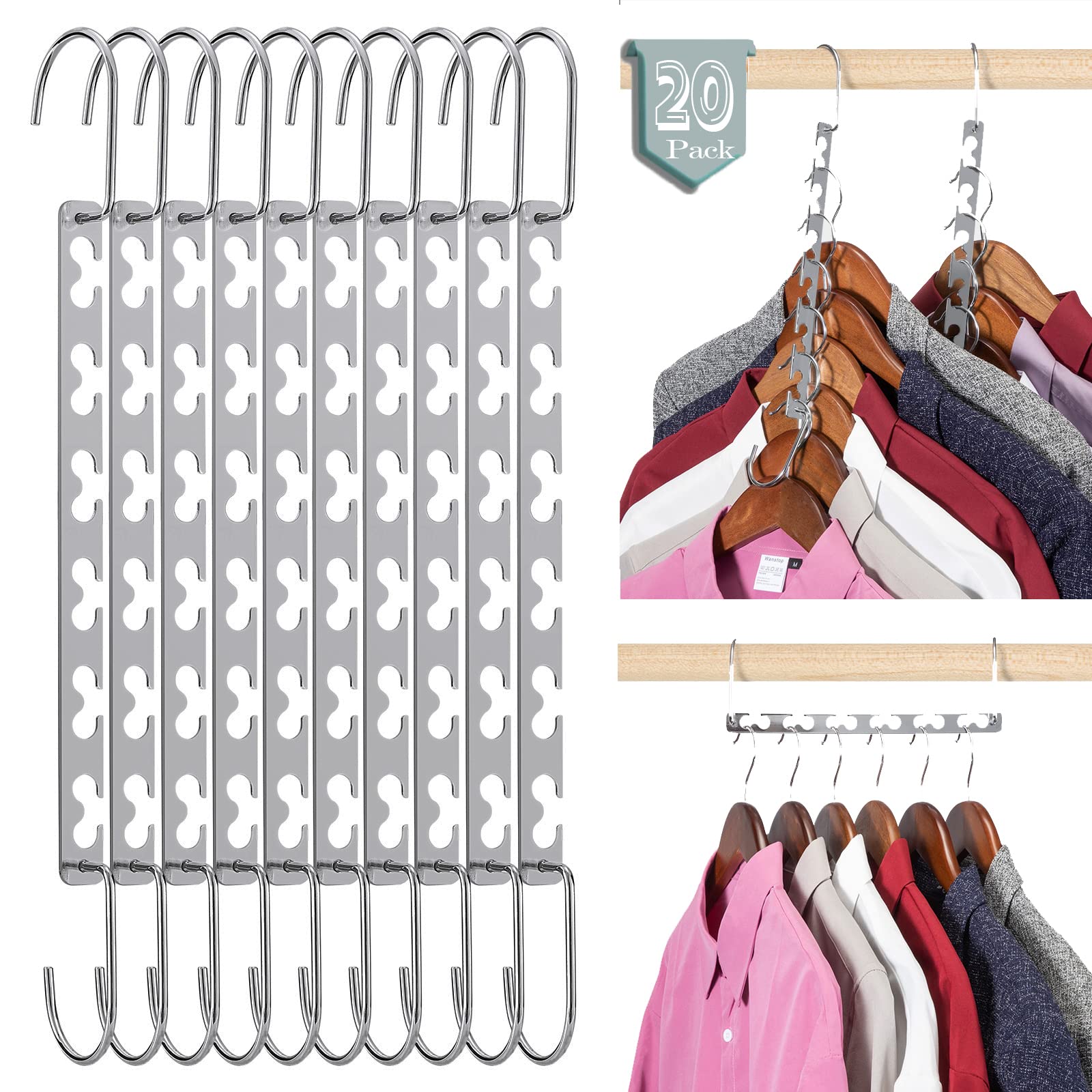 Snapklik.com : Smartor Closet Organizers And Storage - Metal Magic ...