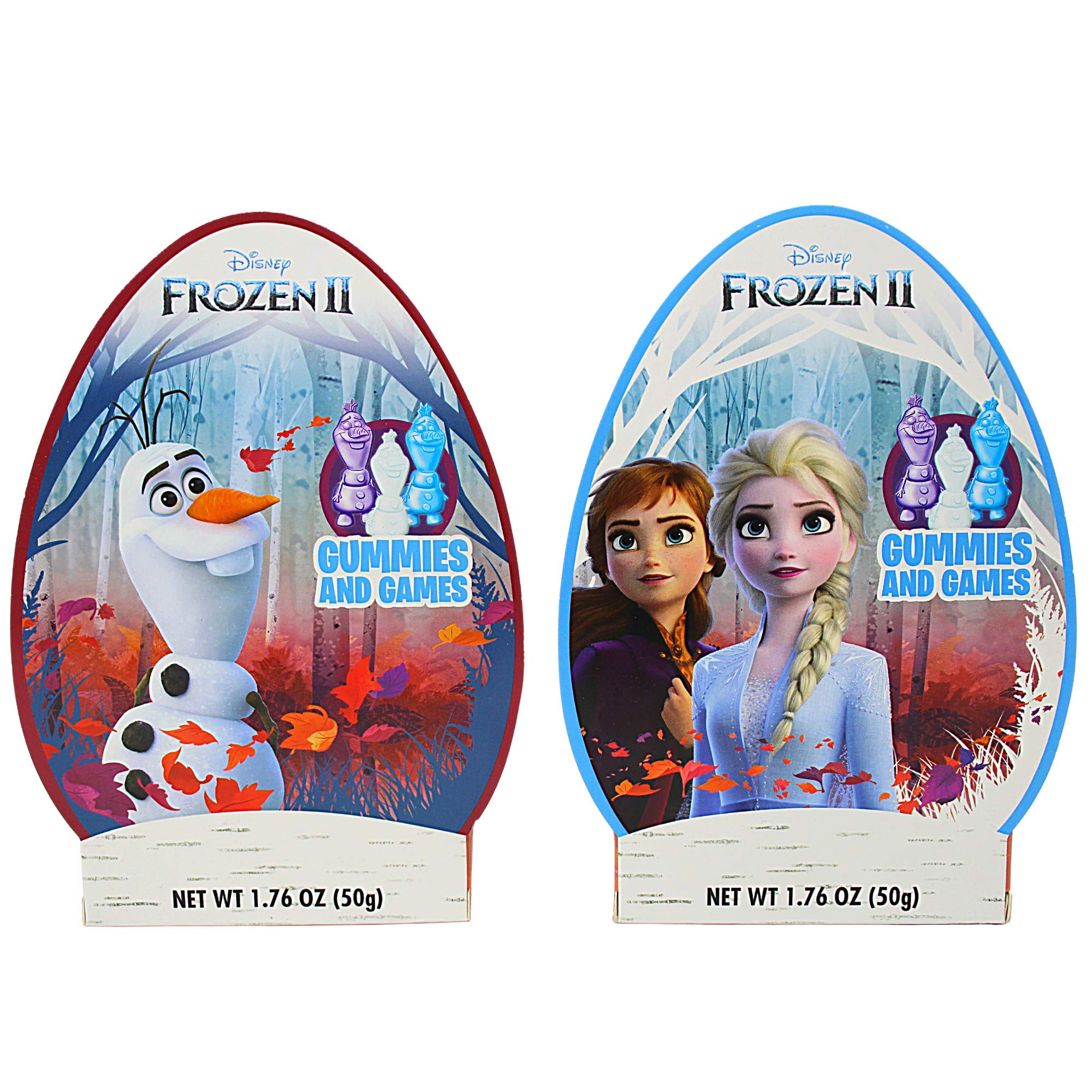 Disney's Frozen Candy Character Shaped Gummy Candies and Games for Kids ...