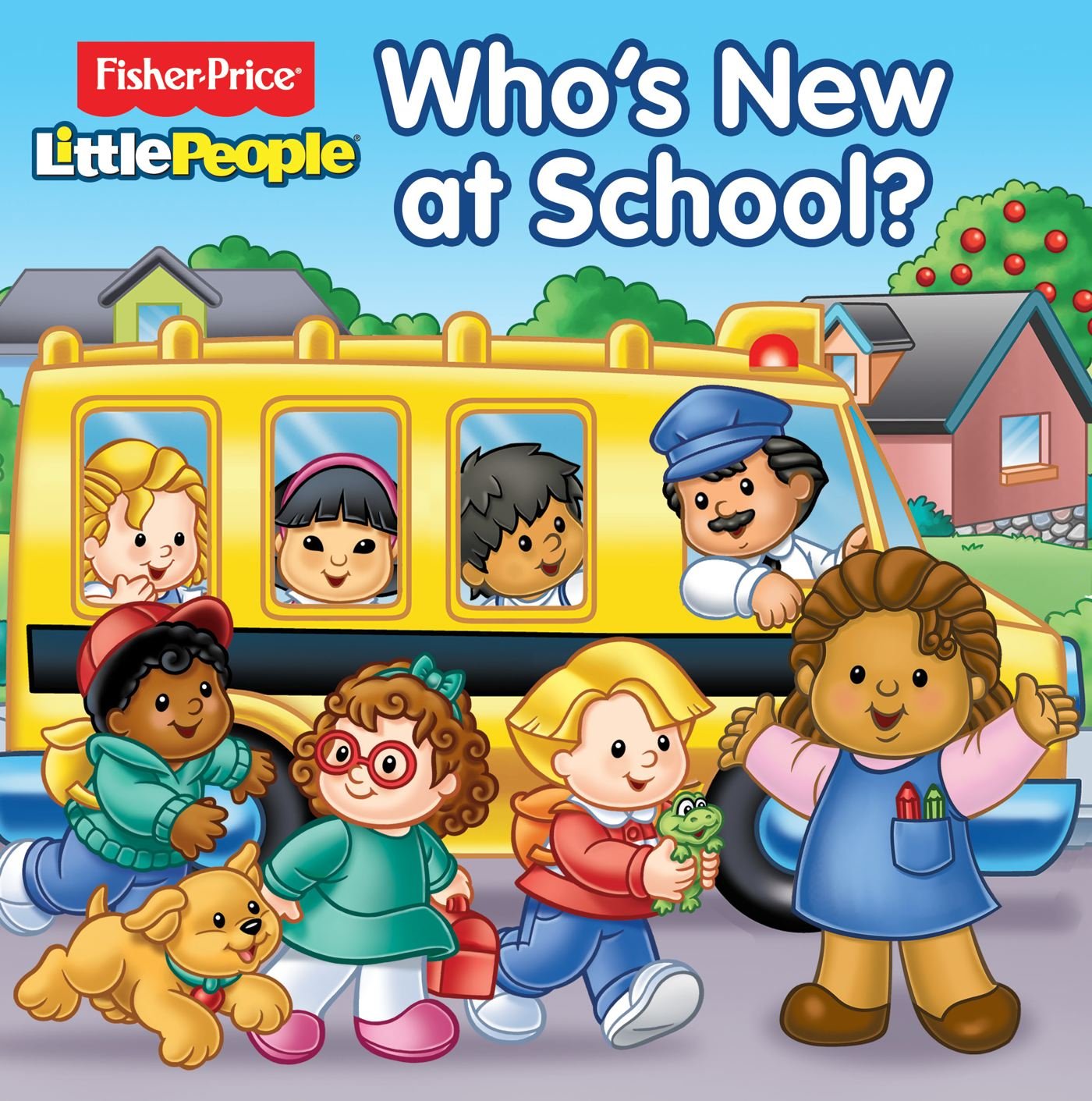 Amazon.com: Fisher-Price Little People Who's New at School? (1) (8 x 8 ...
