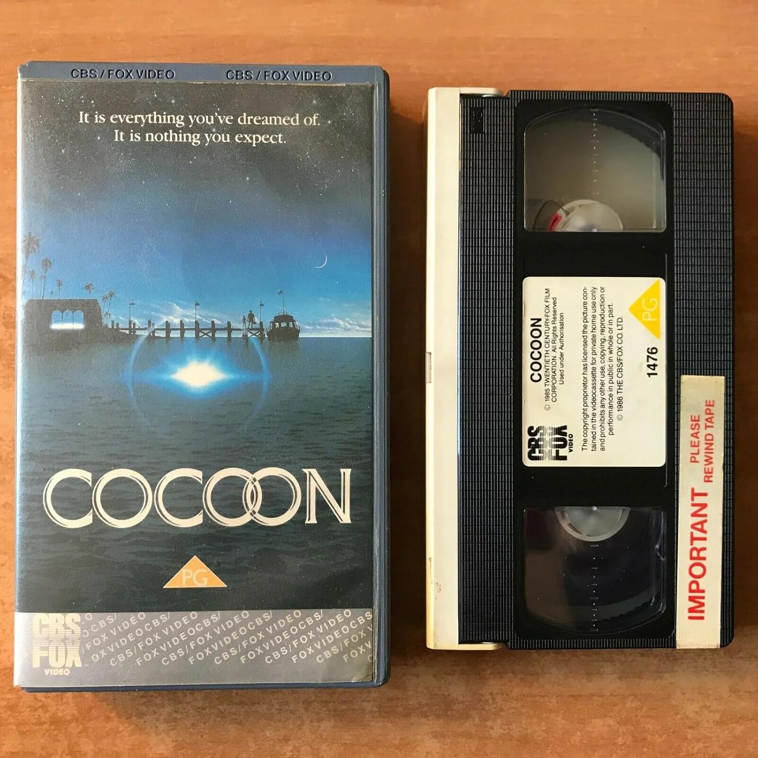 Cocoon [VHS] : Don Ameche, Wilford Brimley, Hume Cronyn, Steve ...