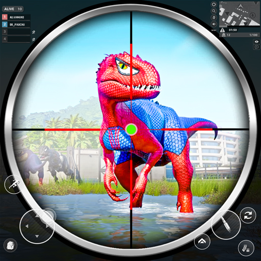 Dinosaur Sniper Shooter Hunting Game 3D: Wild Assassin Animal Hunter ...