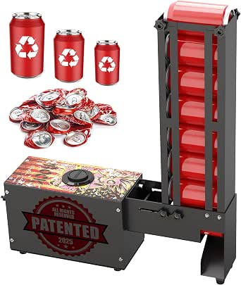 Amazon.com: KANBOL Electric Aluminum Can Crusher – Auto Soda & Beer Can ...