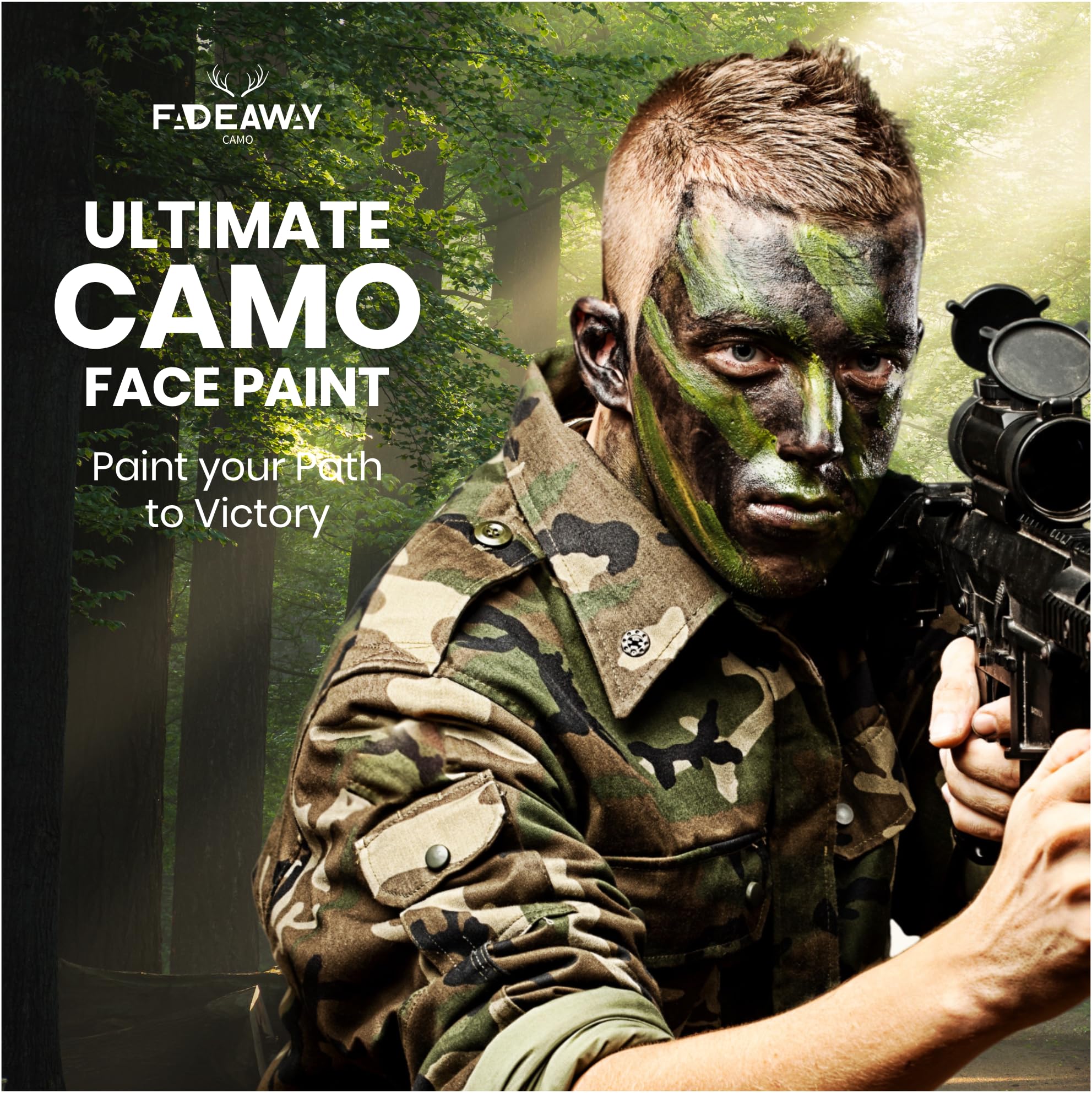 Army Face Paint Template Soldier Face Paint Royalty Free Images, Stock