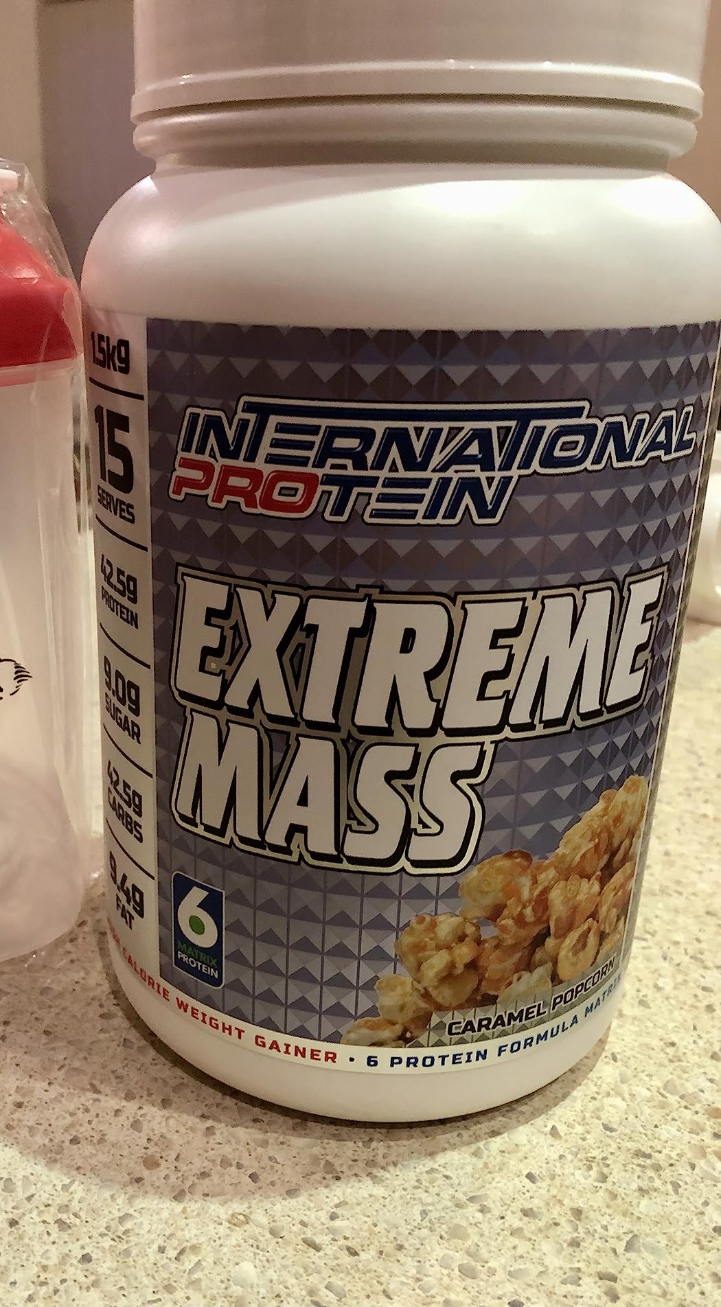 International Protein Extreme Mass Choc Banana Flavour Weight Gainer ...