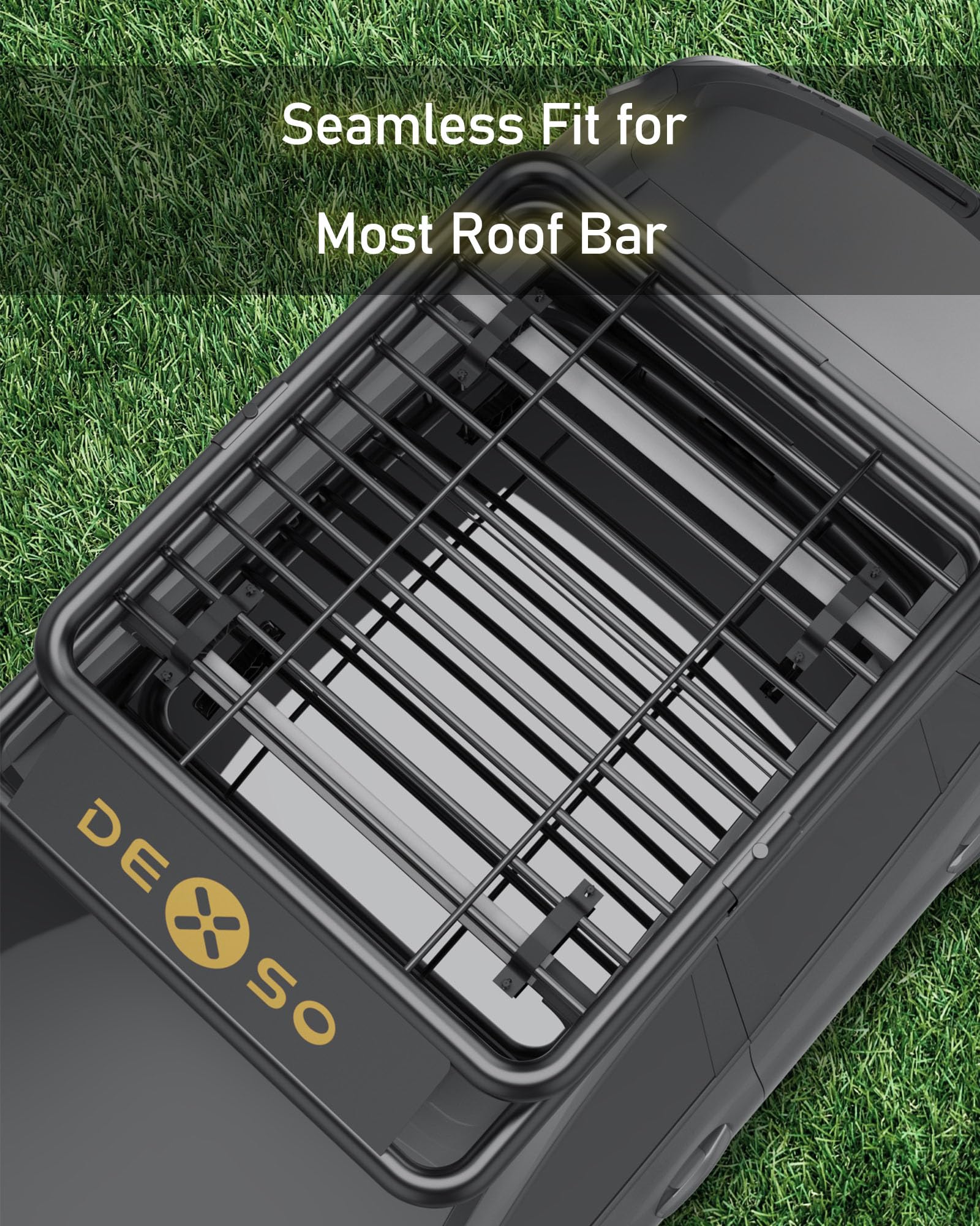Snapklik.com : DEXSO Roof Rack Cargo Basket, 51"x 36"x 5" Rooftop Carrier