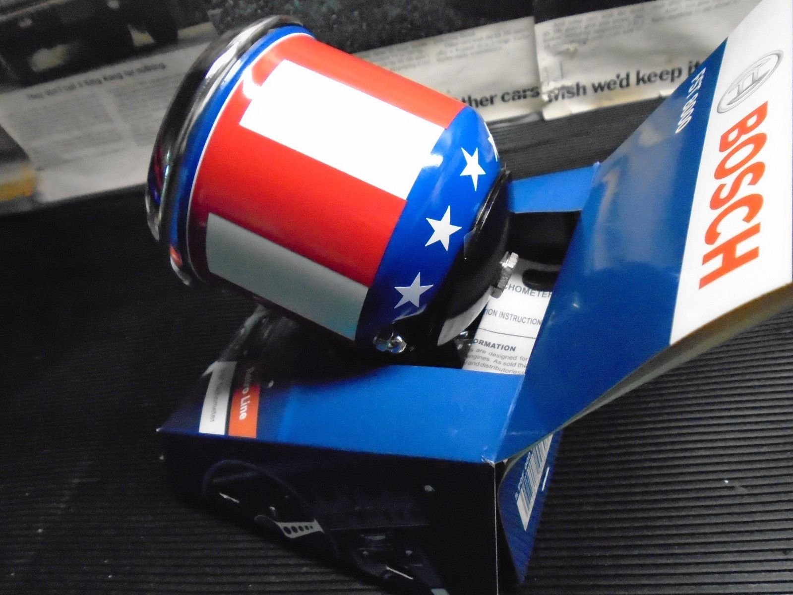 Bosch Fst 8000 Retro Tach Tachometer With Stars And Stripes ...