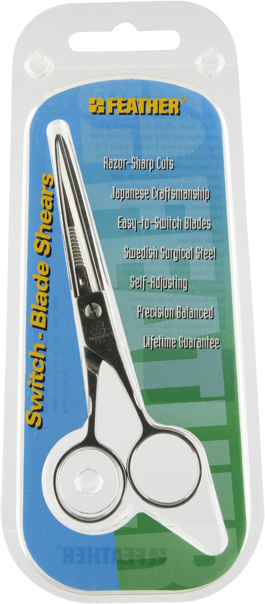 Amazon.com: Feather No.50 Switch-Blade Shear, 5.0 Inch : Tools & Home ...