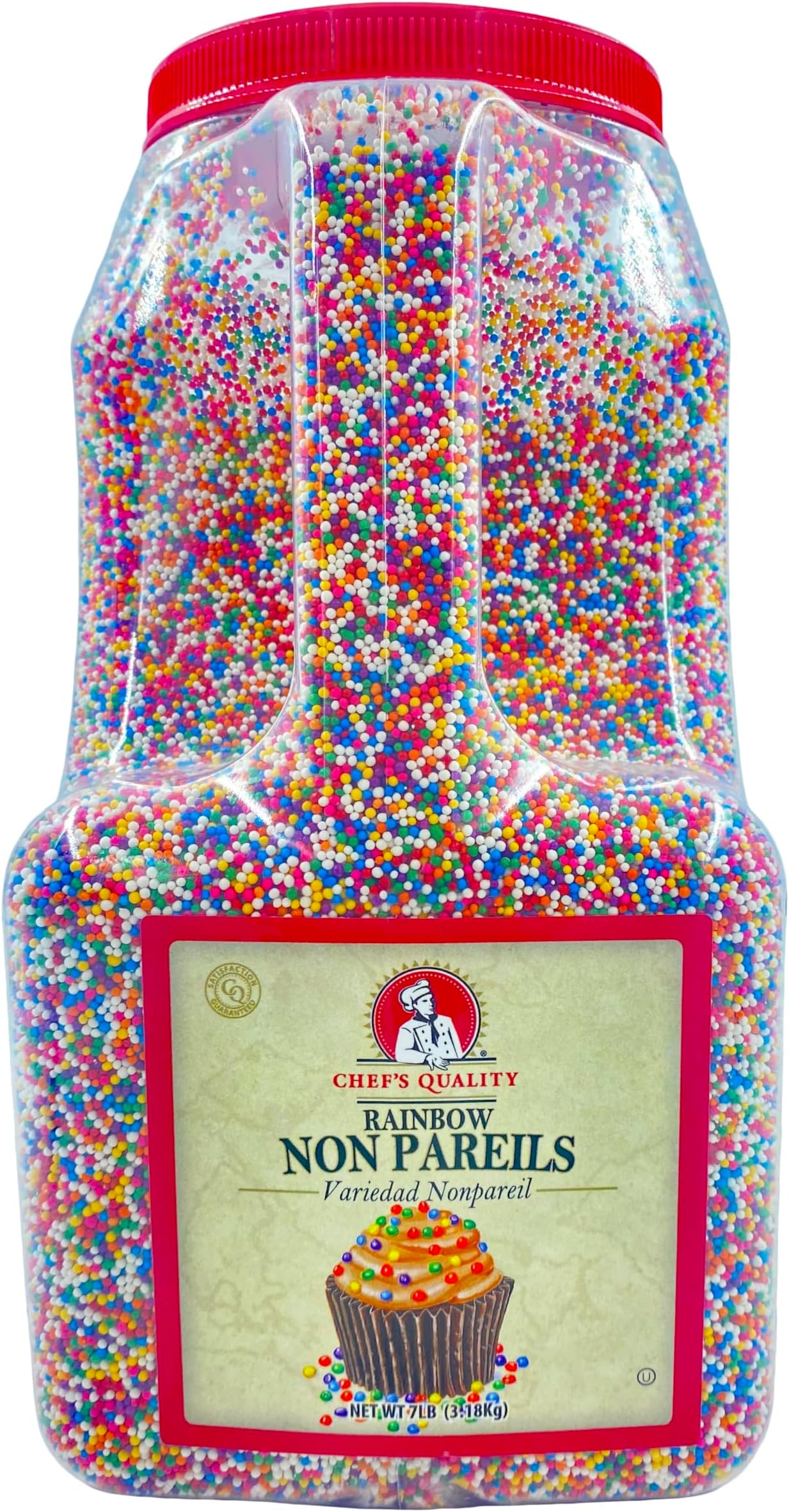 Amazon.com: Unpretentious Rainbow Nonpareils Sprinkles, Perfect for ...