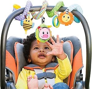 Infantino Stretch & Spiral Activity Toy - Textured Play Activity Toy ...