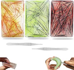 Amazon.com: 3 Pack Skin Picking Fidget Toys, Pick Pad, Hair Pulling ...