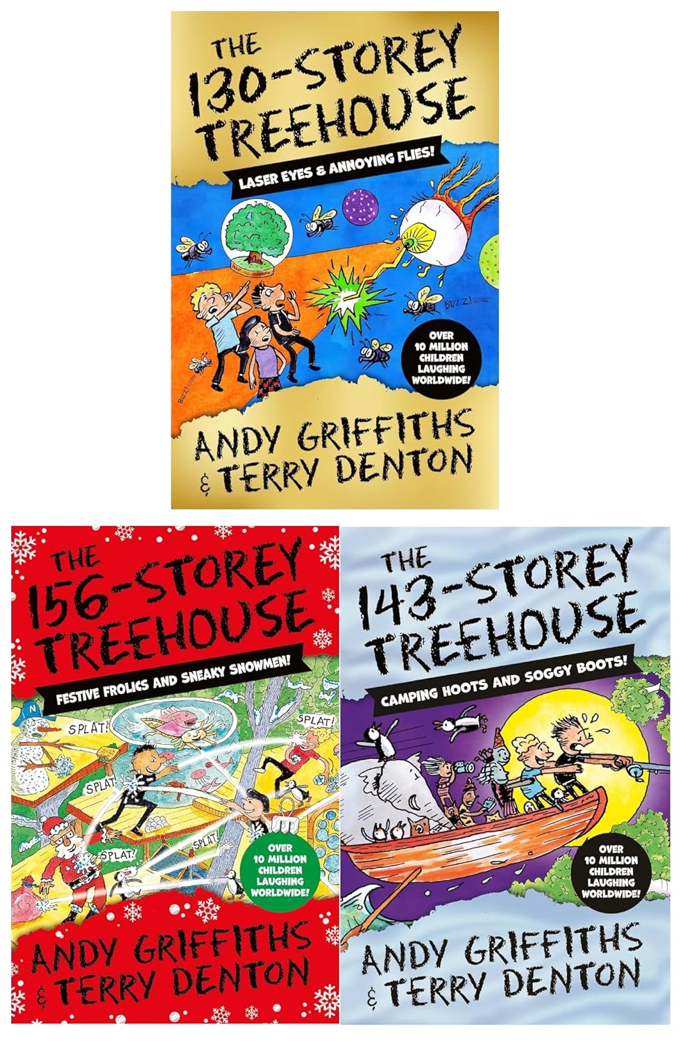 The Treehouse Series 3 Books Collection Set (The 130-Storey Treehouse ...