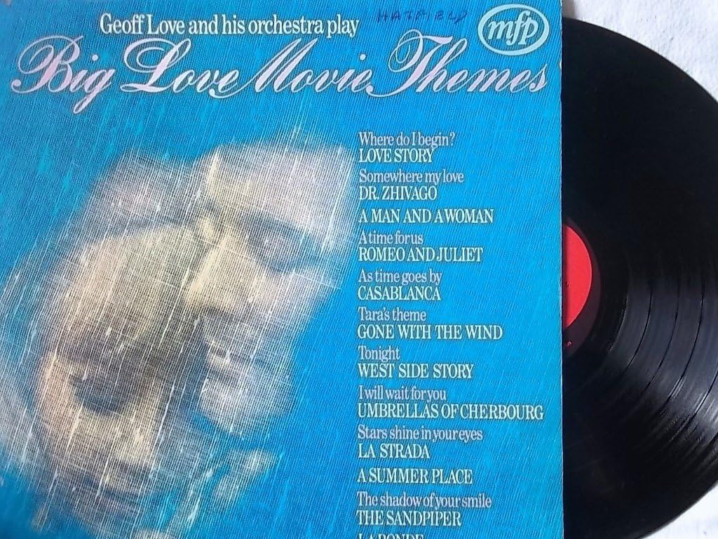 GEOFF LOVE AND HIS ORCHESTRA Big Love Movie Themes Vinyl LP: Amazon.co ...