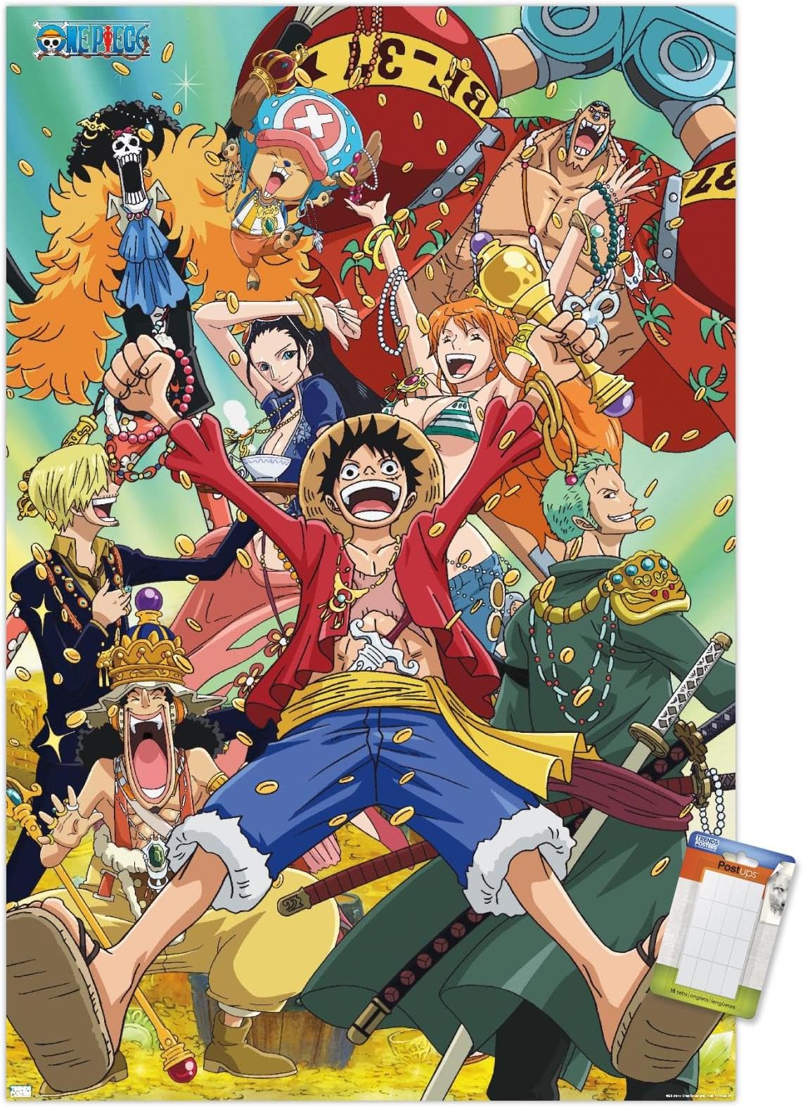 Amazon.com: BUY ART FOR LESS Officially Licensed One Piece/Vert Circle ...
