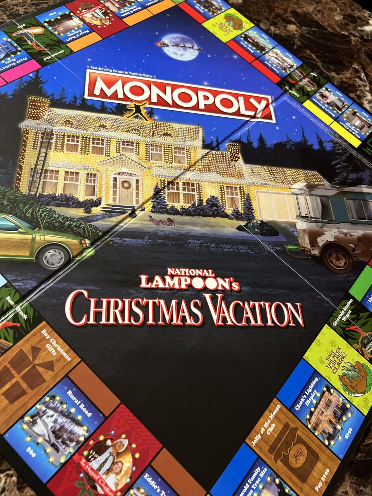 Amazon.com: USAOPOLY Monopoly National Lampoons Christmas Vacation ...