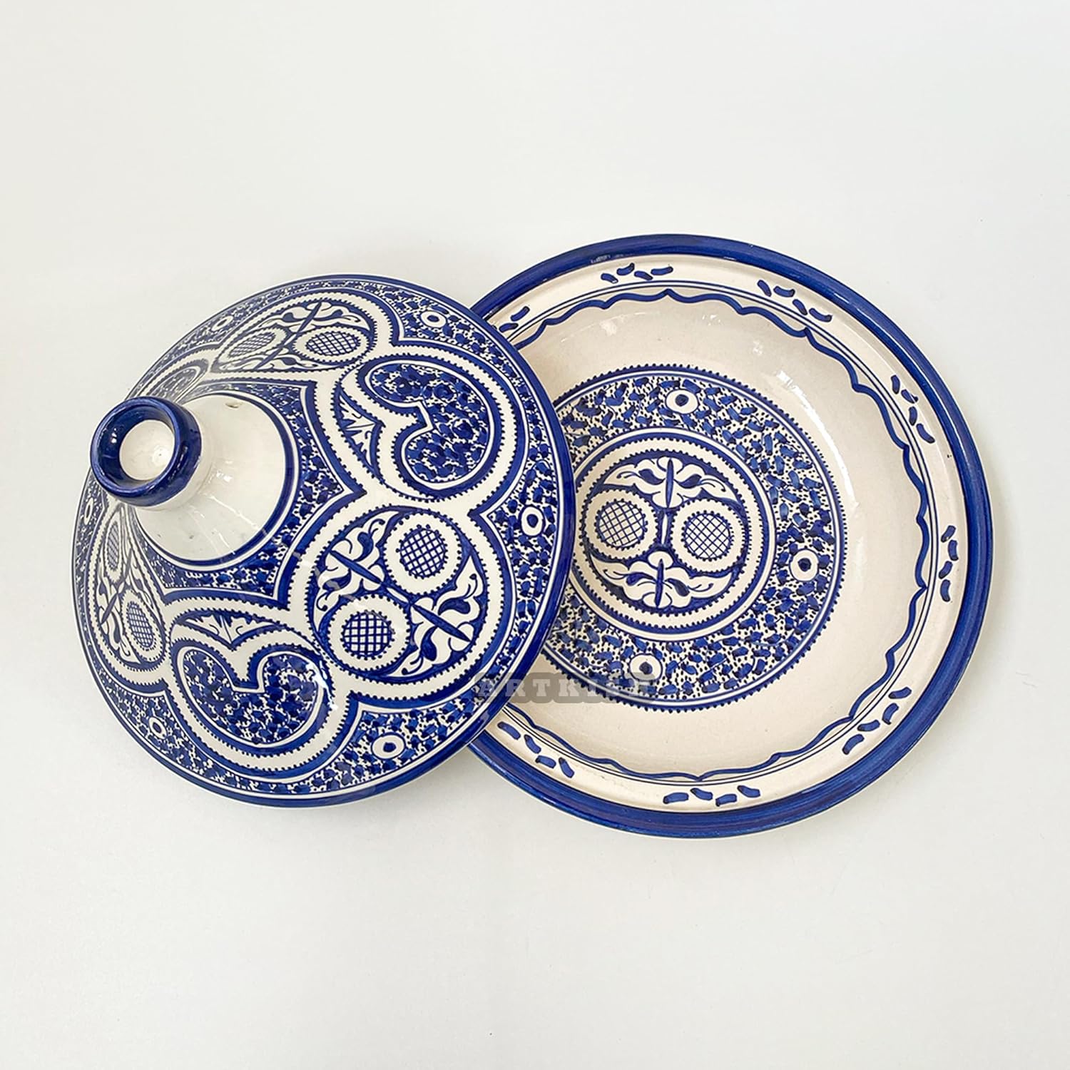 Customizable Moroccan Handmade Ceramic Tagine Pot for Cooking – Hand ...