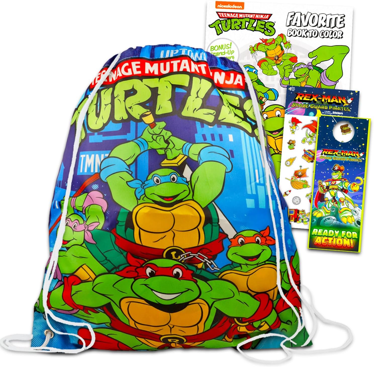 Amazon.com: Teenage Mutant Ninja Turtles Travel Activity Set - Bundle ...
