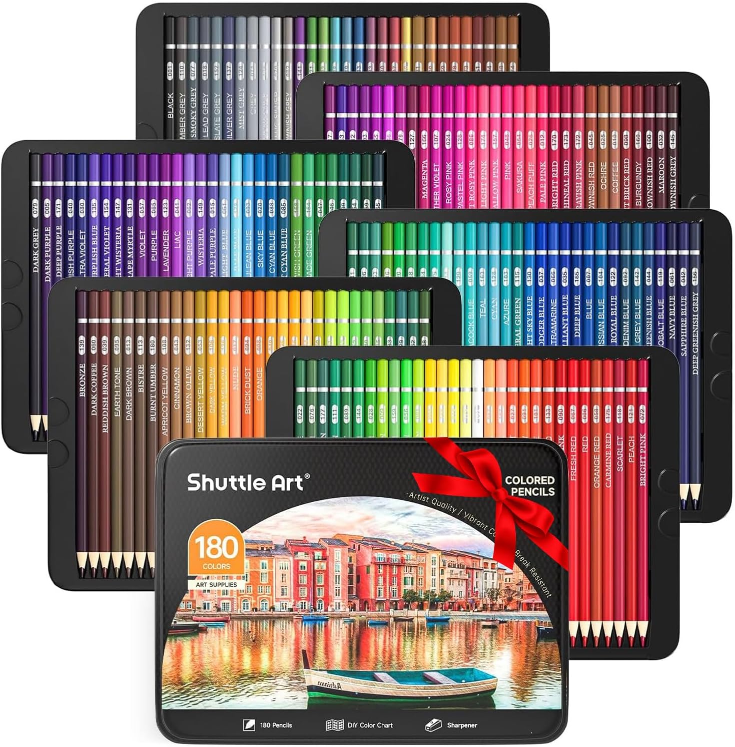Artworx Premium Artist Colouring Pencils - 120 Coloured Pencils For ...