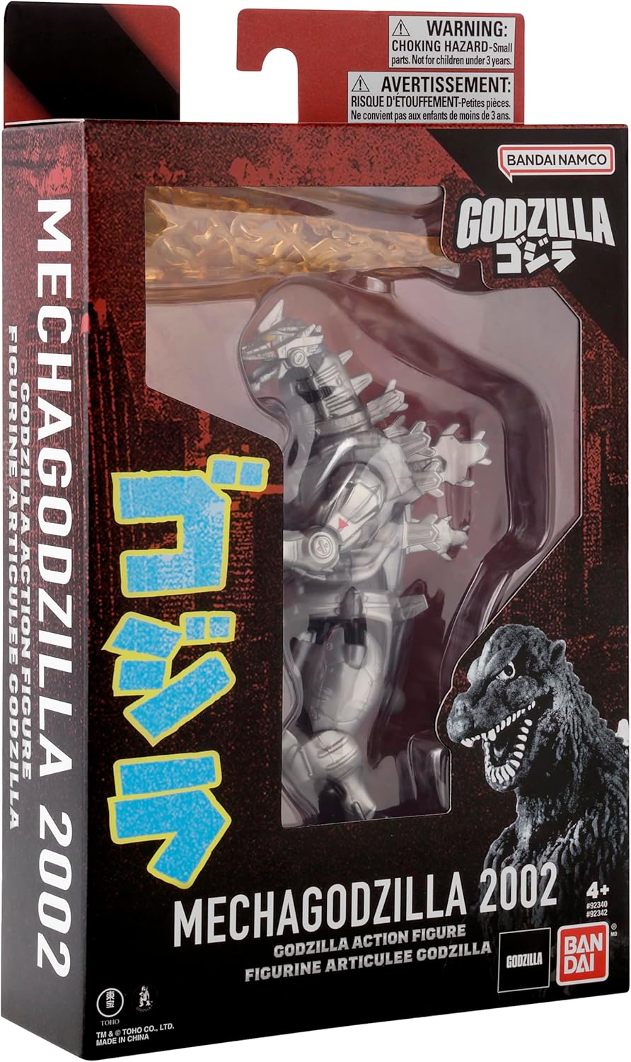 Bandai Namco - Godzilla - Mecha Godzilla 2002, 6 Action Figure Set in ...