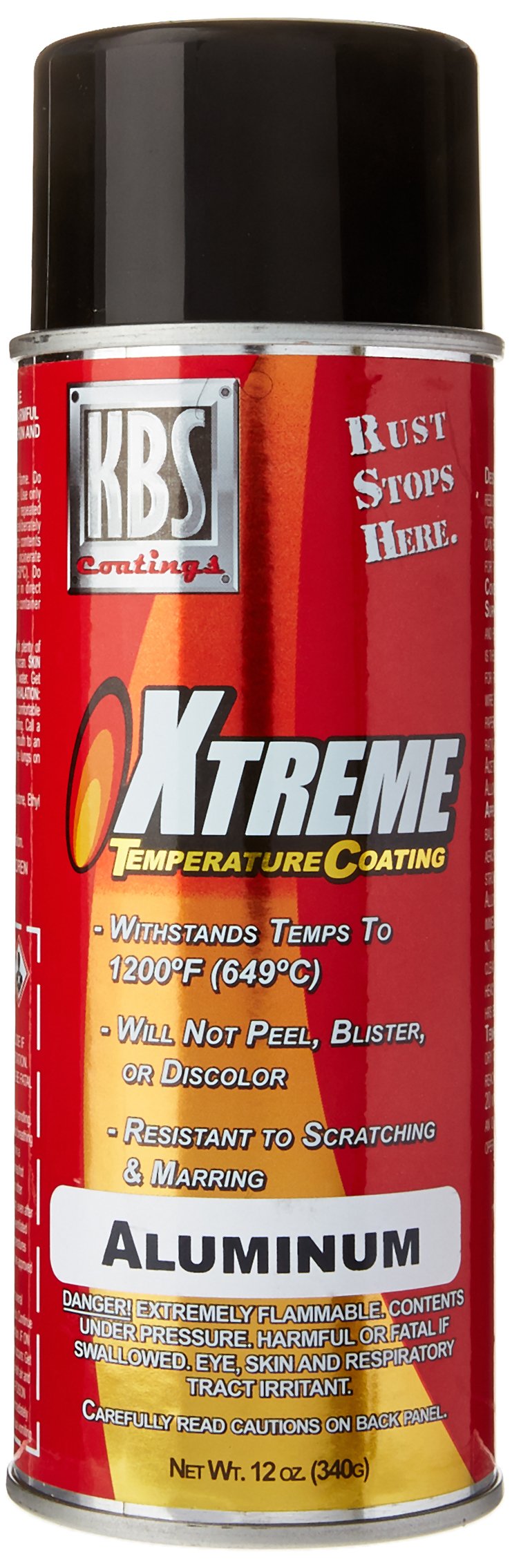 Snapklik.com : KBS Coatings 65103 Aluminum Xtreme Temperature Coating