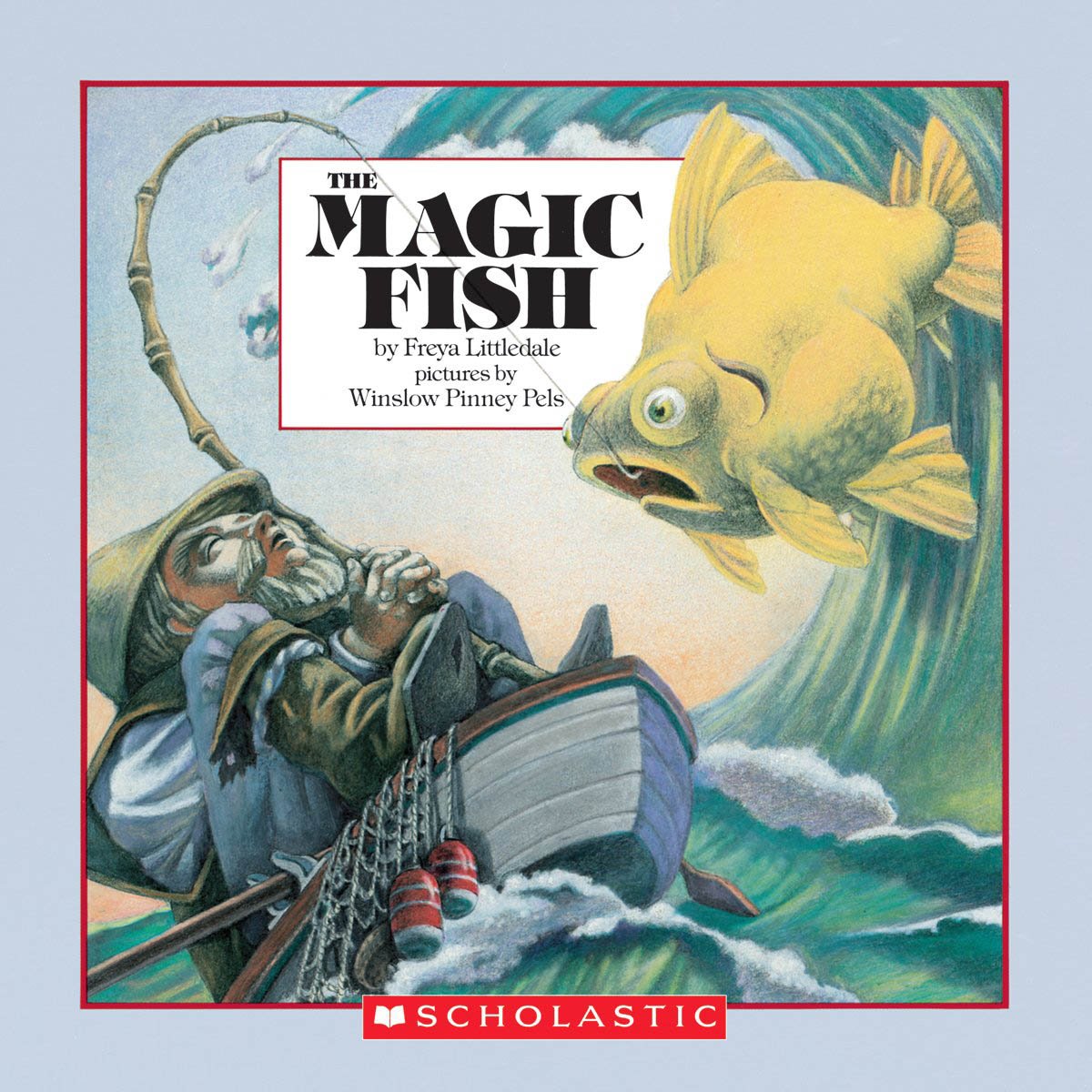 Amazon | The Magic Fish (An Easy-To-Read Folktale) | Littledale, Freya ...
