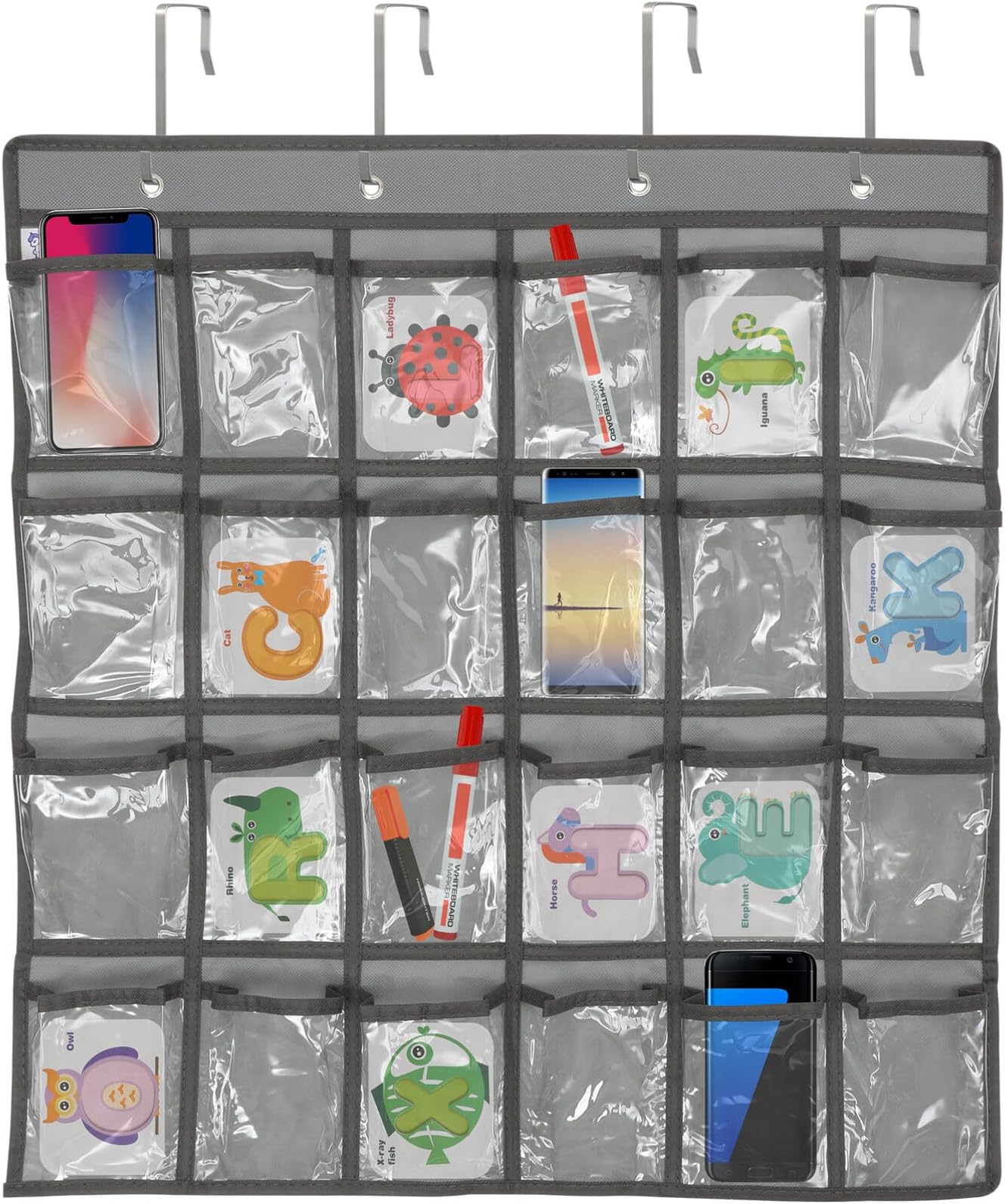 Amazon.com: STOBOK Calculator Holder for Classroom Cell Phone Storage ...