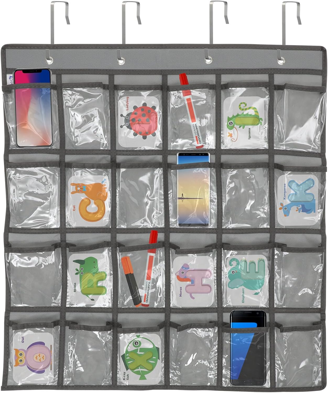 Amazon.com: STOBOK Calculator Holder for Classroom Cell Phone Storage ...