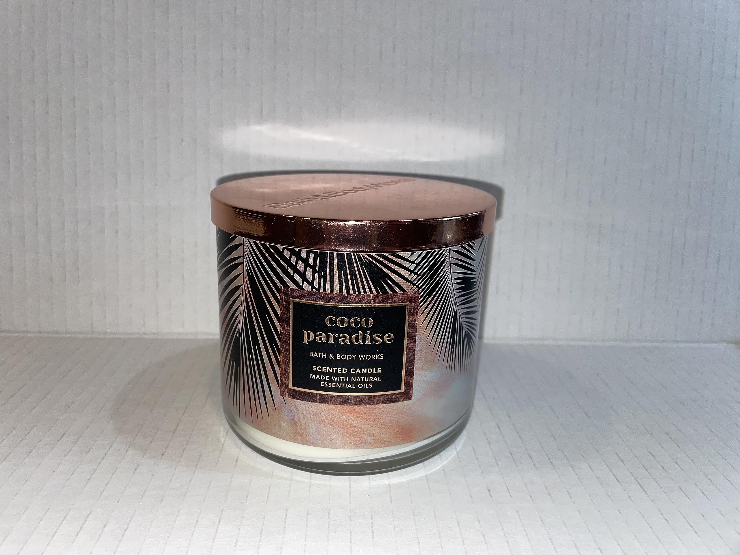 Amazon.com: Coco Paradise 3-Wick Candle 14.5 oz / 411 g [Made with ...