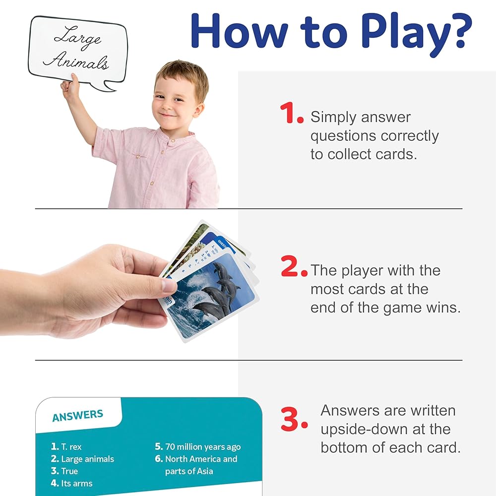 Brain Busters Card Game for Kids, Family Trivia Game Philippines | Ubuy