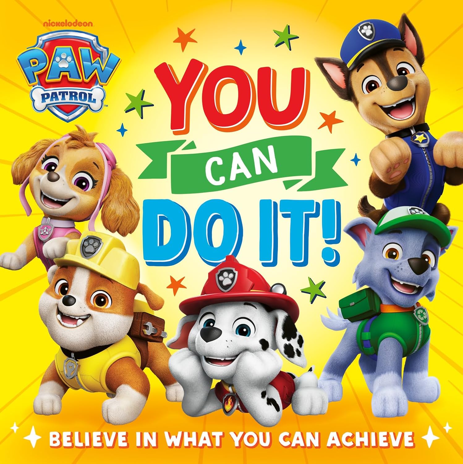 PAW Patrol Picture Book: You Can Do It!: a picture book about children ...