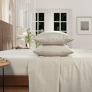 Taram Textiles Izod - Silky Sateen Cotton Sheet Set, Smooth & Buttery ...