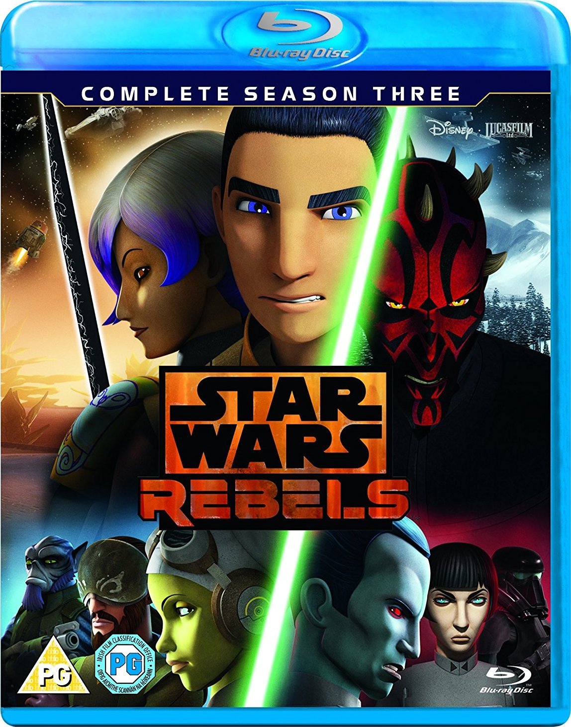 Amazon.com: Star Wars Rebels Season 3 [Blu-ray] : Movies & TV