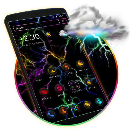 Electrical Thunderbolt Theme - App on Amazon Appstore