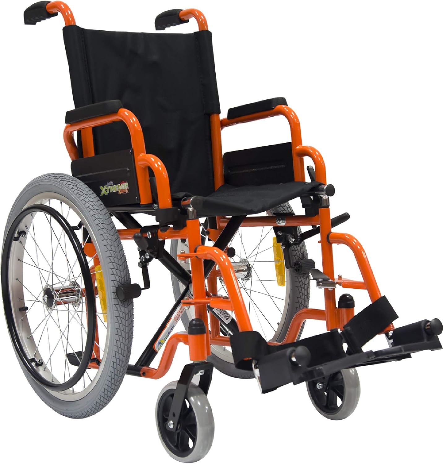 Silla de Ruedas INFANTIL ReActiv Activ Xtreme Kiddy de 14", Brazos Flip ...