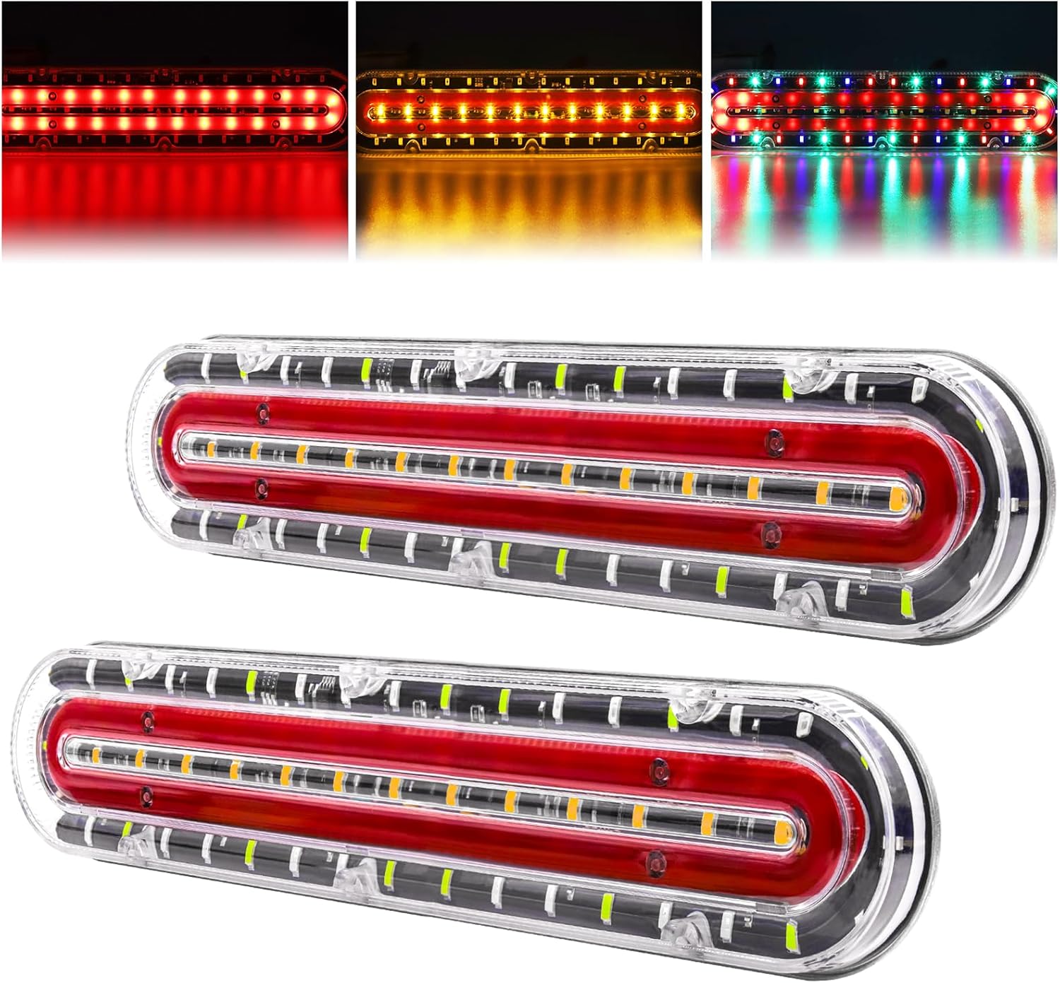 Amazon.com: Ygmylandbb Truck 24v Rear Lights, Trailer Tail Lights, LED ...