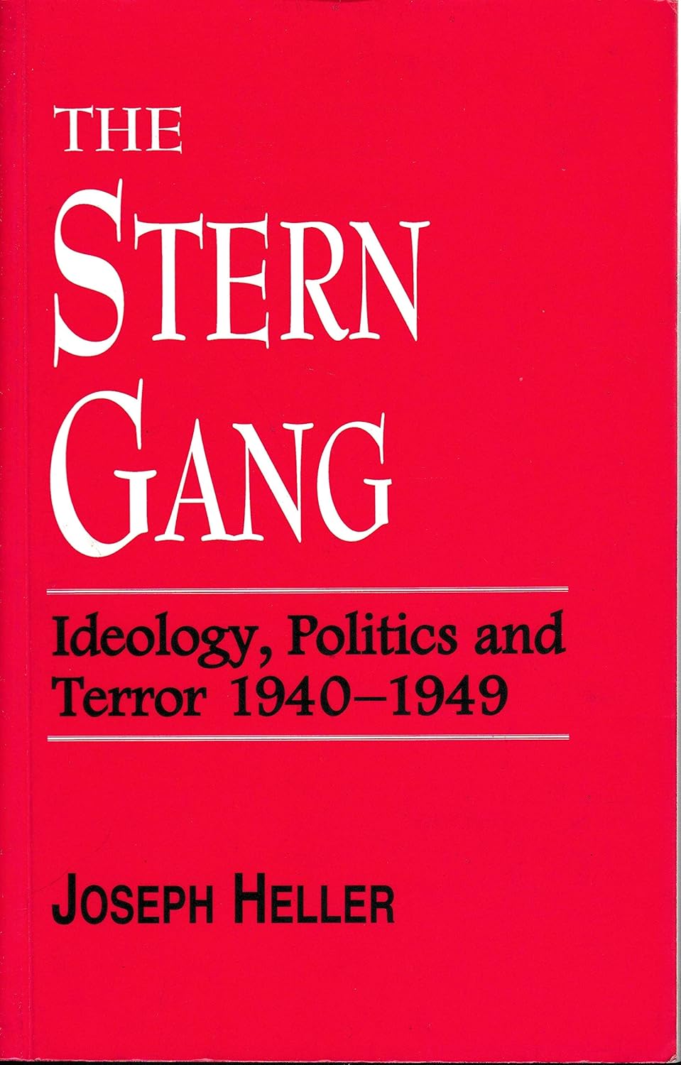 Amazon.com: The Stern Gang: Ideology, Politics and Terror, 1940-1949: ...
